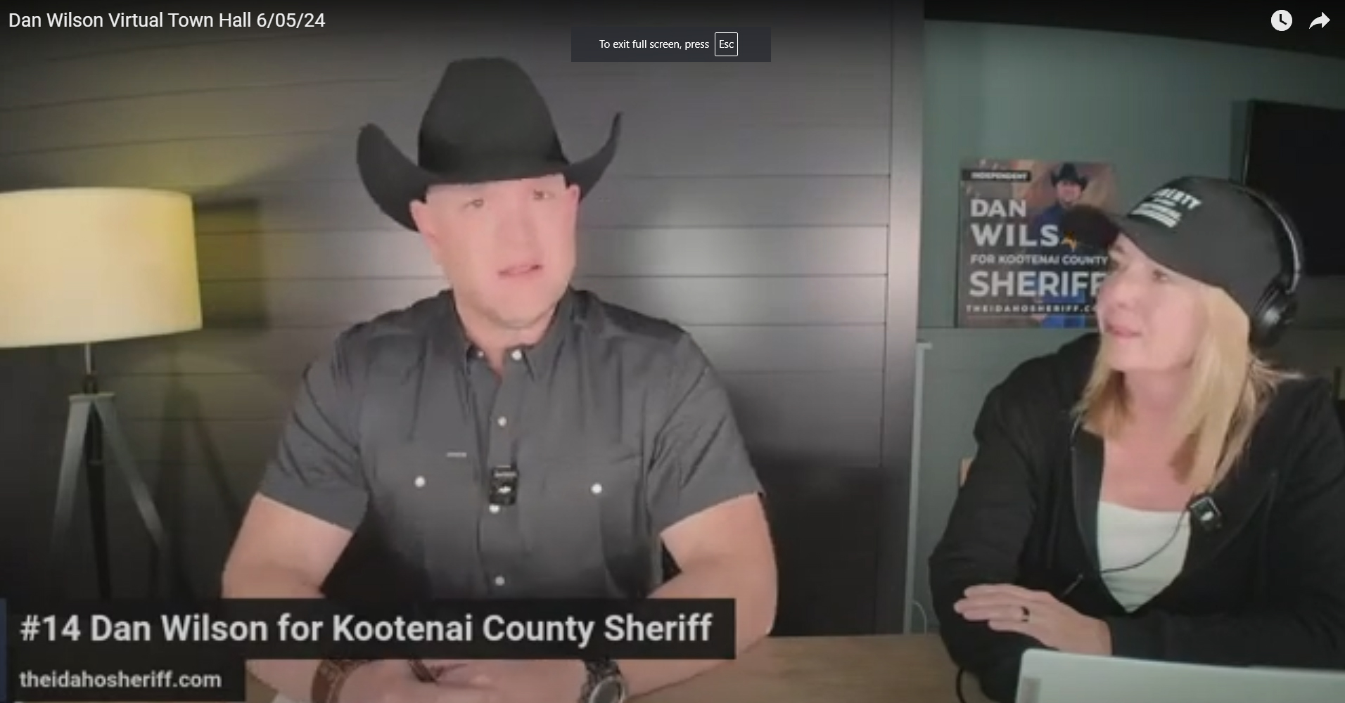 Dan Wilson Virtual Town Hall June 6, 2024 - Dan Wilson for Kootenai ...