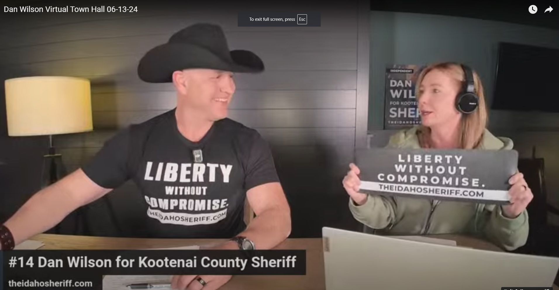 Dan Wilson Virtual Town Hall June 13, 2024 - Dan Wilson for Kootenai ...