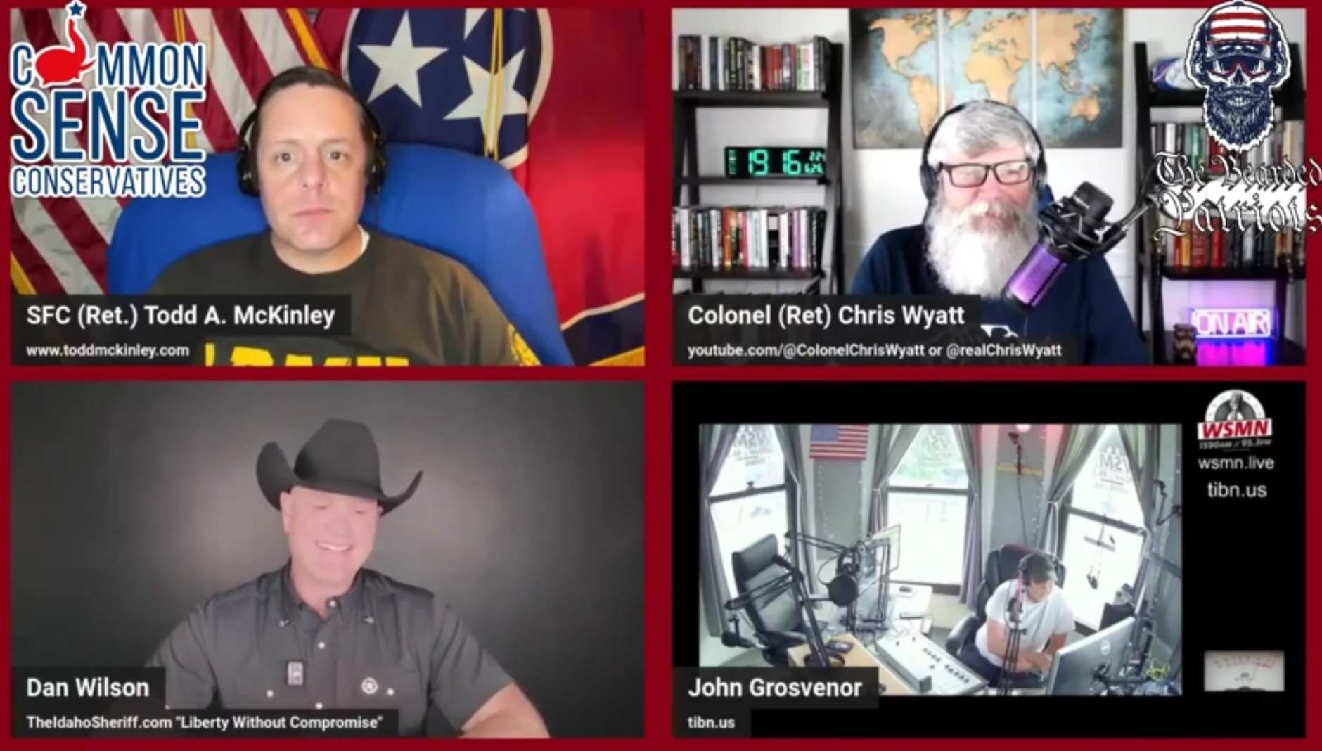 Dan Wilson Guest on Common Sense Conservatives - Dan Wilson for ...